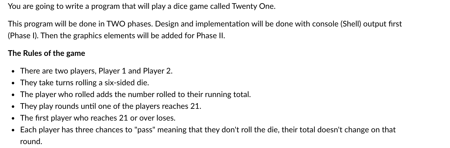 Solved You are going to write a program that will play a | Chegg.com