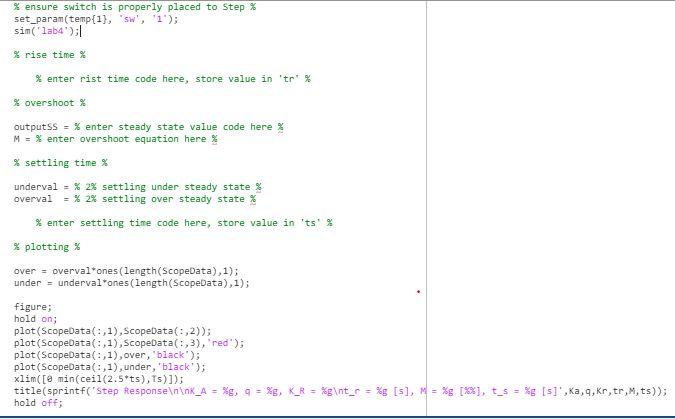Solved The following code is used in Matlab, please | Chegg.com