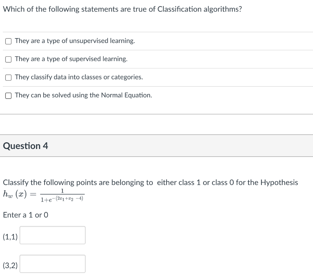 Solved Which of the following statements are true of | Chegg.com