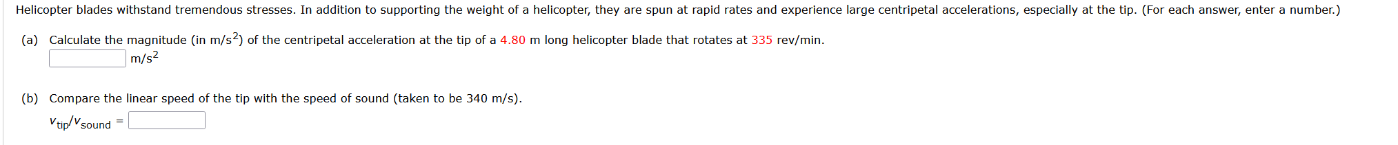 Solved (a) Calculate the magnitude (in m/s2 ) of the | Chegg.com