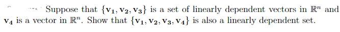Solved Suppose that {v1,v2,v3} is a set of linearly | Chegg.com