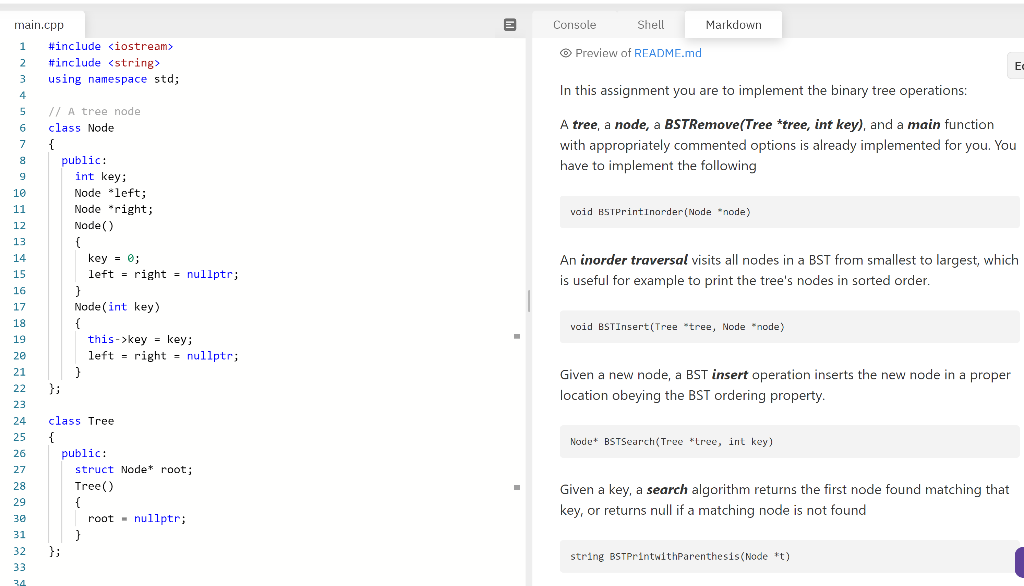 Solved E Console Shell Markdown Preview Of Readmemd Es In 