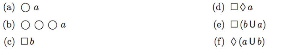 Solved Consider the following transition system over the set | Chegg.com