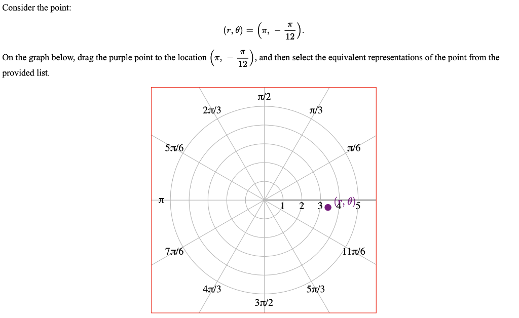 Consider the point: (1,0) = (5, – 7). On the graph | Chegg.com