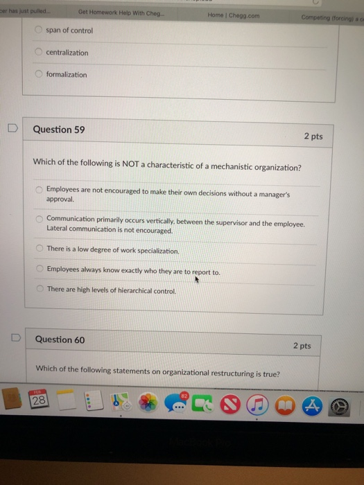 Solved y Bookmarks Window Help a canvas.uncp.edu officer has | Chegg.com