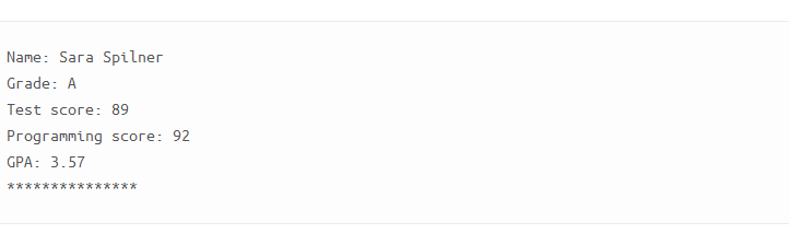 Solved Chapter 9 defined the struct studentType to implement | Chegg.com