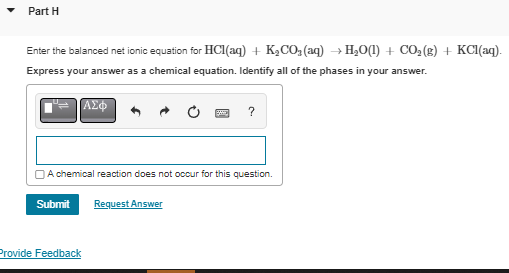 Solved Enter the balanced complete ionic equation for | Chegg.com