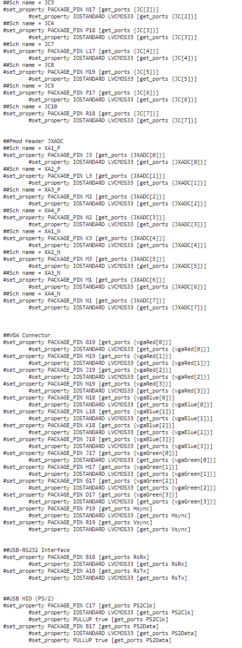 Solved ## This file is a general .xdc for the Basys3 rev B | Chegg.com
