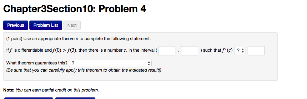 Solved Chapter3section10 Problem 4 Previous Problem List