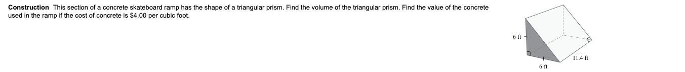 Solved Construction This section of a concrete skateboard | Chegg.com