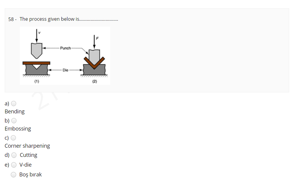 Solved 58 - The process given below is | Chegg.com