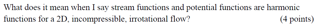 Solved What does it mean when I say stream functions and | Chegg.com