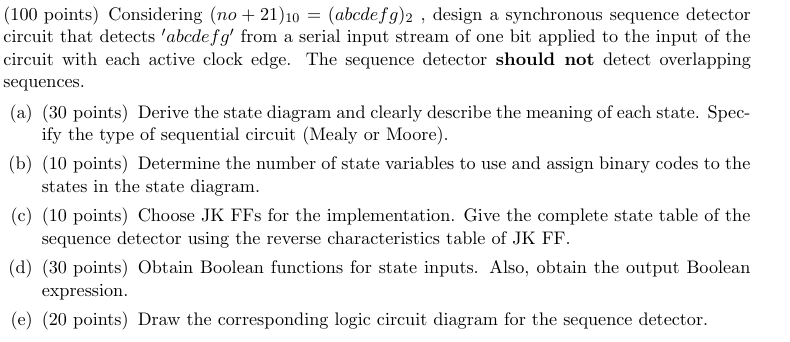 Solved (100 ﻿points) ﻿Considering | Chegg.com