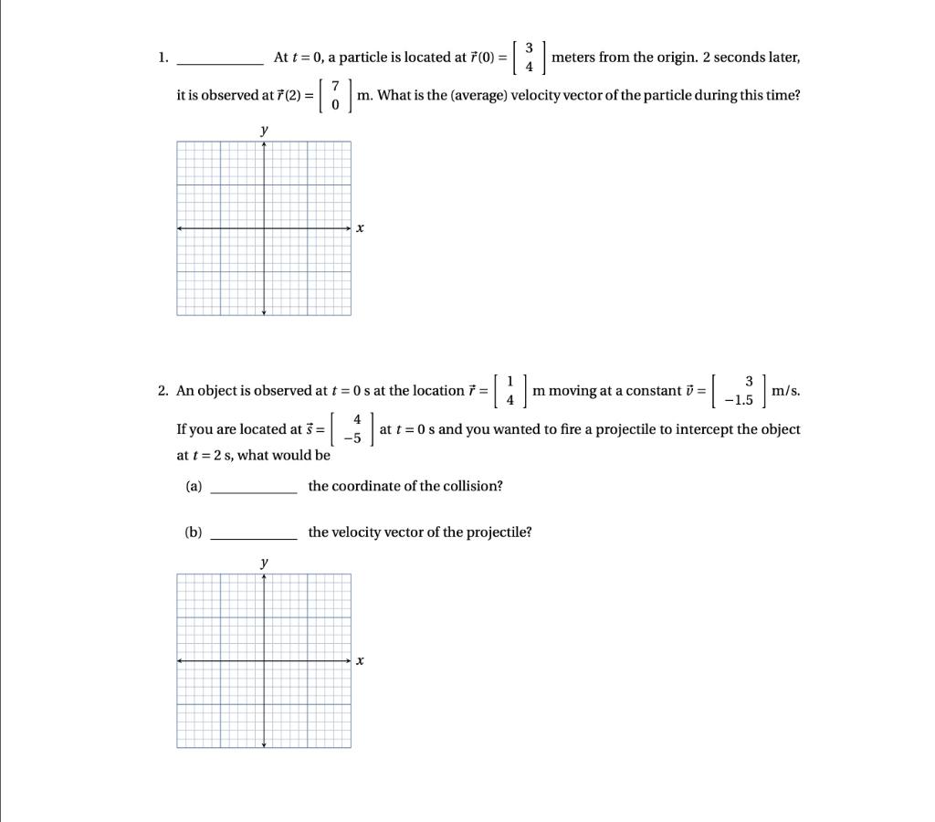 Solved meters from the origin. 2 seconds later, m. What is | Chegg.com