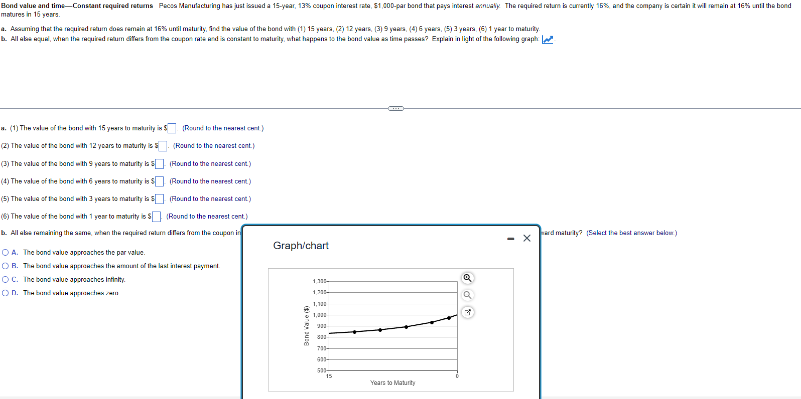 Solved matures in 15 ﻿years.a. ﻿Assuming that the required | Chegg.com