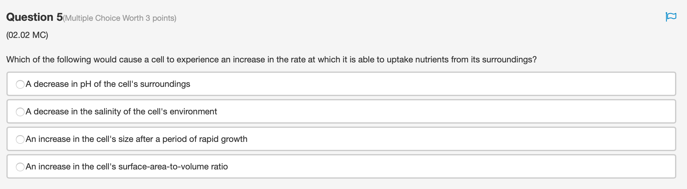 Solved Question 4(Multiple Choice Worth 3 points) (02.02 MC) | Chegg.com