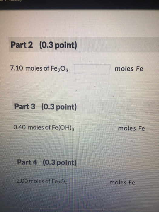Solved pound Mass) 05 Question (1 point) How many moles of | Chegg.com