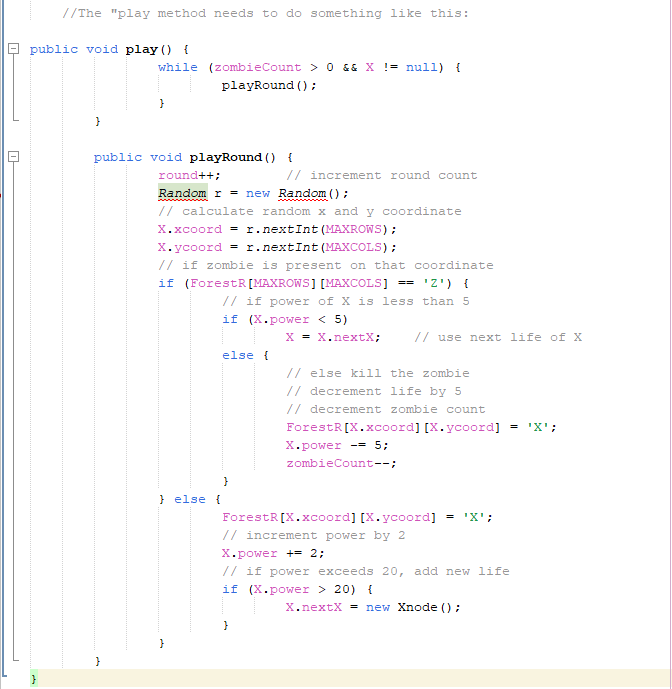 Solved edit: package xfactorgame; public class | Chegg.com