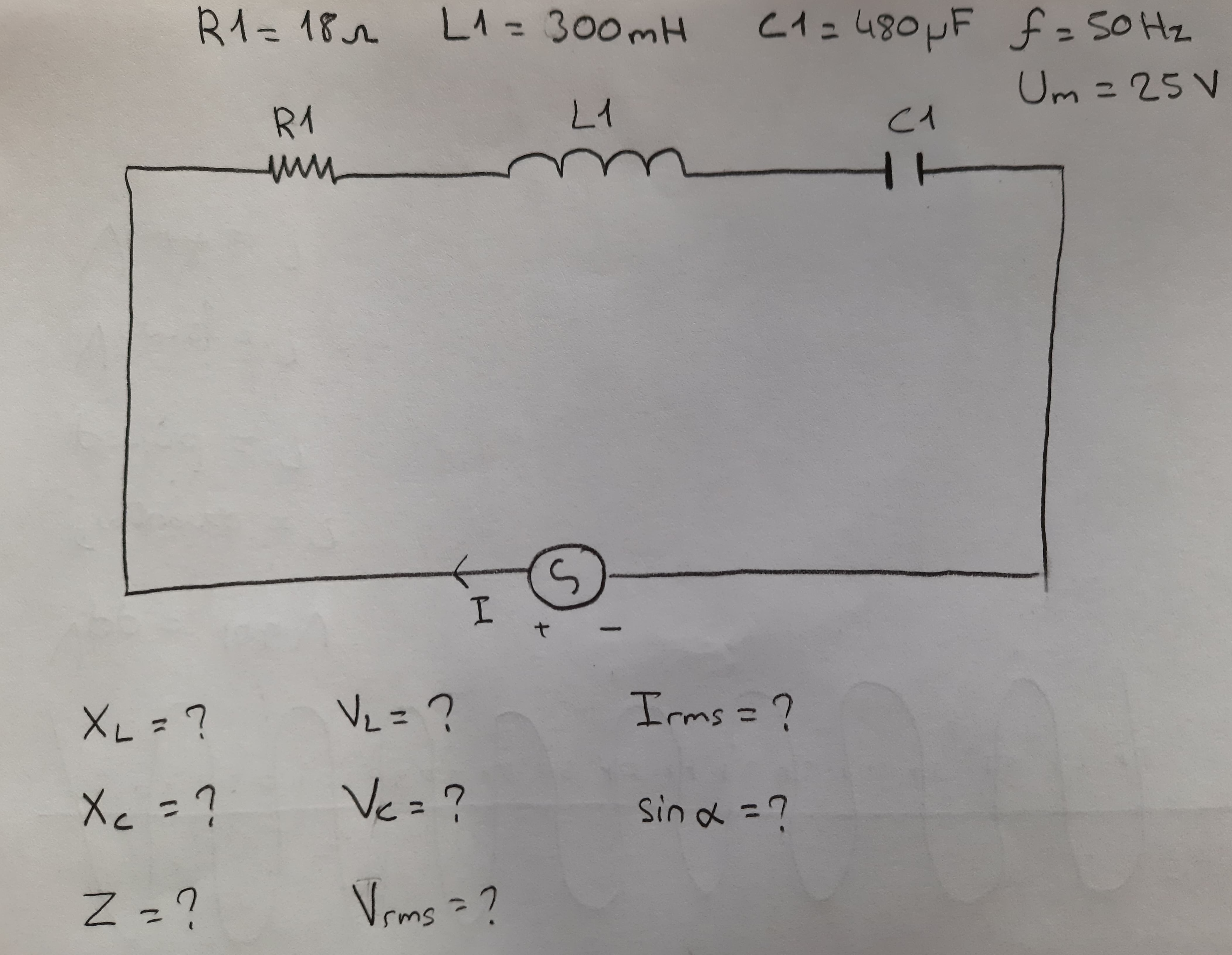 Solved xL=,VL=,Irms=xc=,Vc=,sinα=Z=,Vrms = | Chegg.com