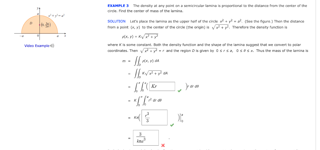 Solved EXAMPLE 5 Find the radius of gyration about the | Chegg.com