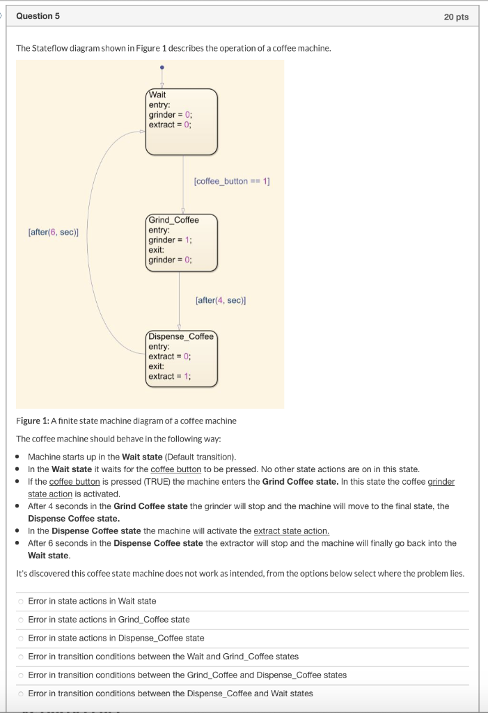 Solved Question 2 20 pts The Simulink model shown below in | Chegg.com