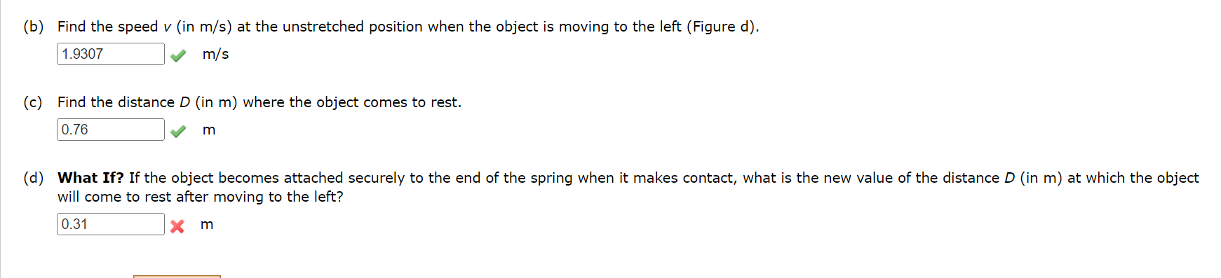 Solved A \\( 1.20-\\mathrm{kg} \\) object slides to the | Chegg.com