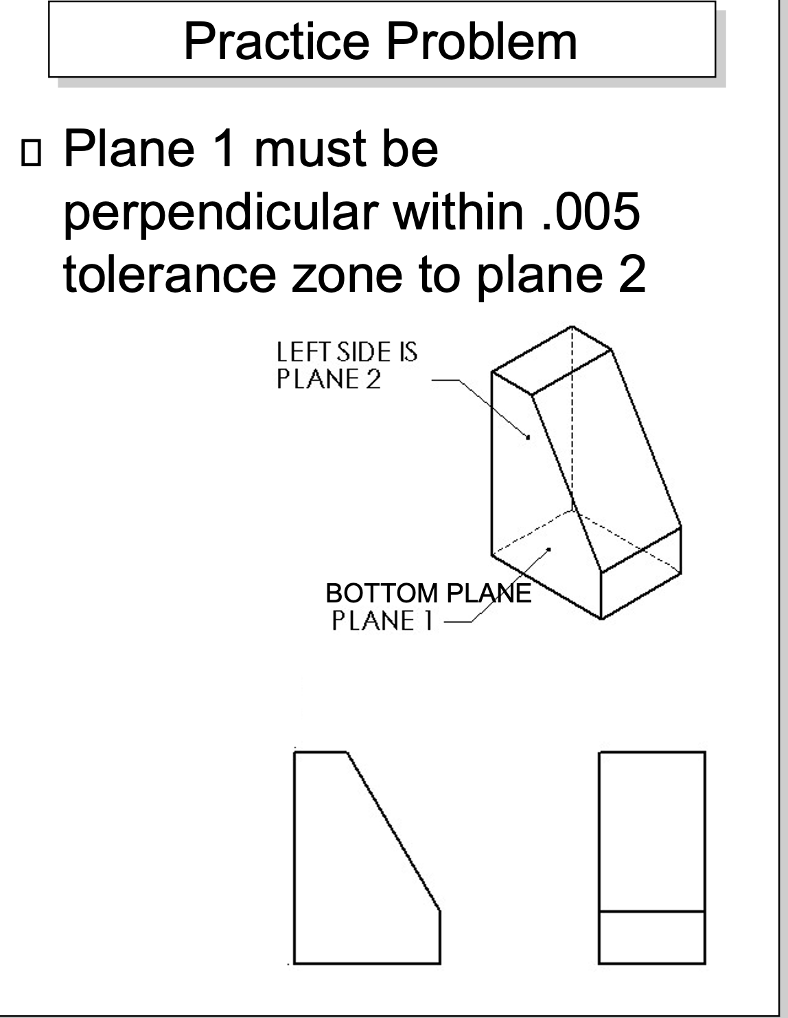 Solved Dimension the drawing given the requirement and using | Chegg.com
