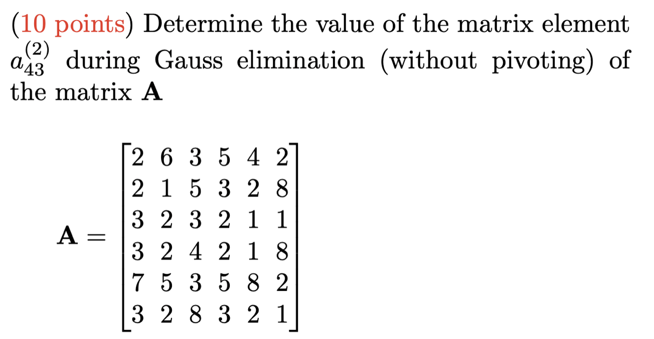 Solved (10 points) Determine the value of the matrix element | Chegg.com