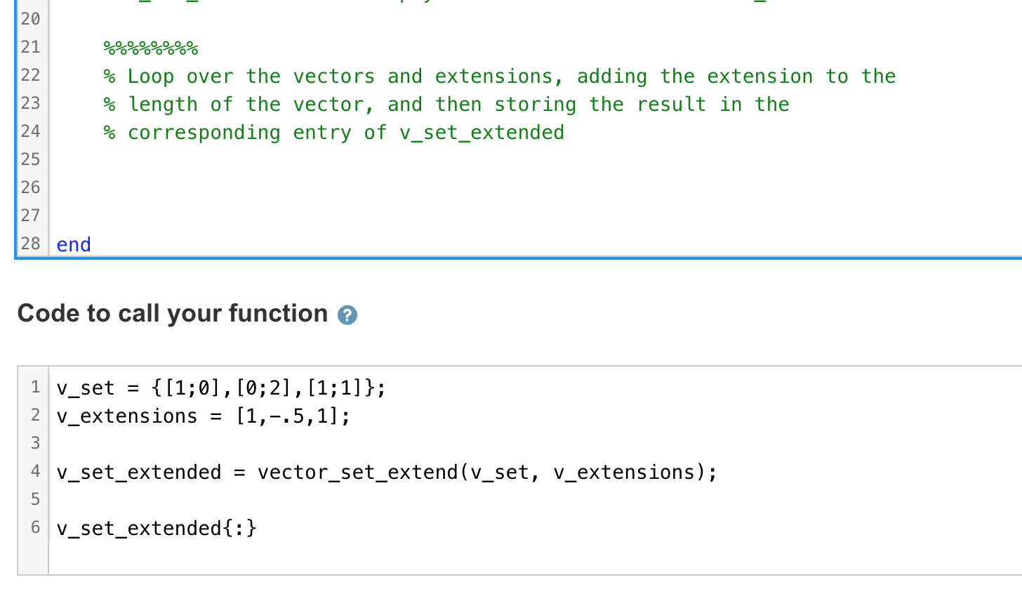 Take a set of vectors and a set of extension lengths, | Chegg.com