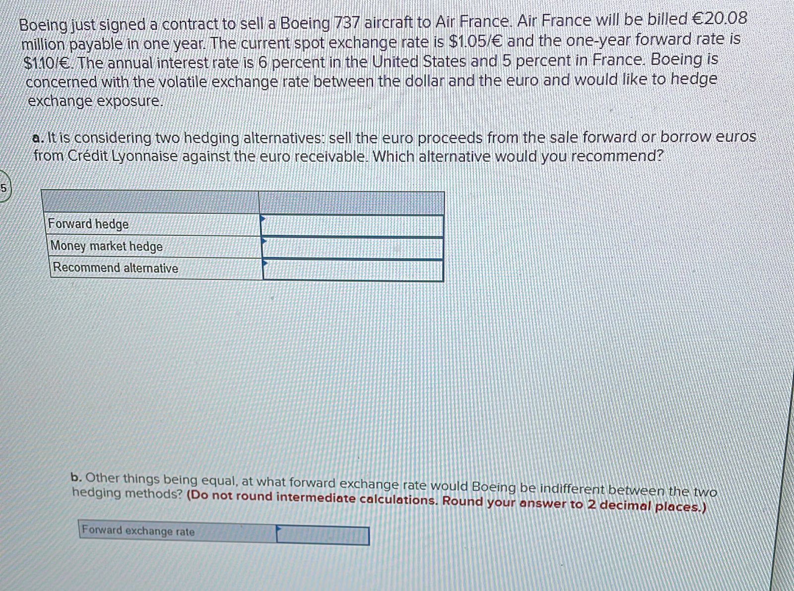 Solved Boeing just signed a contract to sell a Boeing 737 | Chegg.com