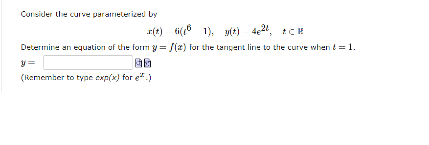 Solved Consider The Curve Defined Parametrically By X T