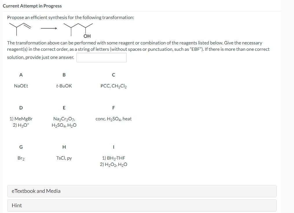 Solved Current Attempt in Progress Propose an efficient | Chegg.com