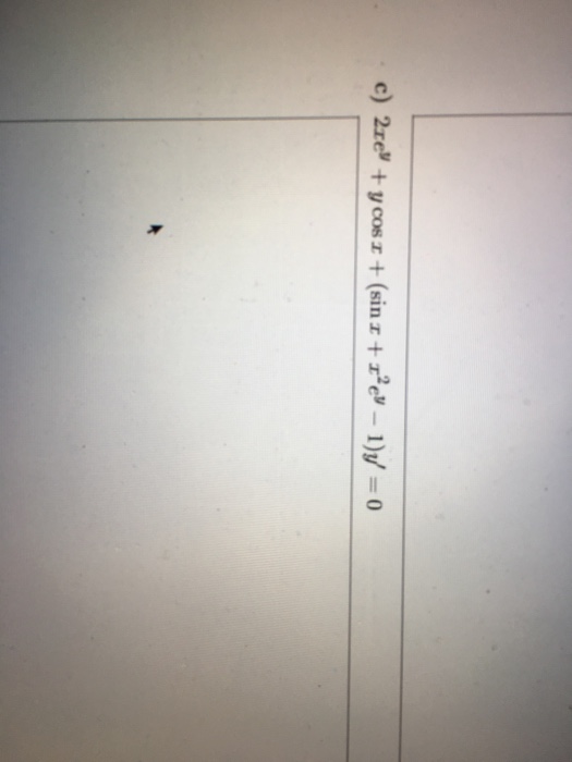 Solved QUESTION 1. For each of the following ODEs, find the | Chegg.com