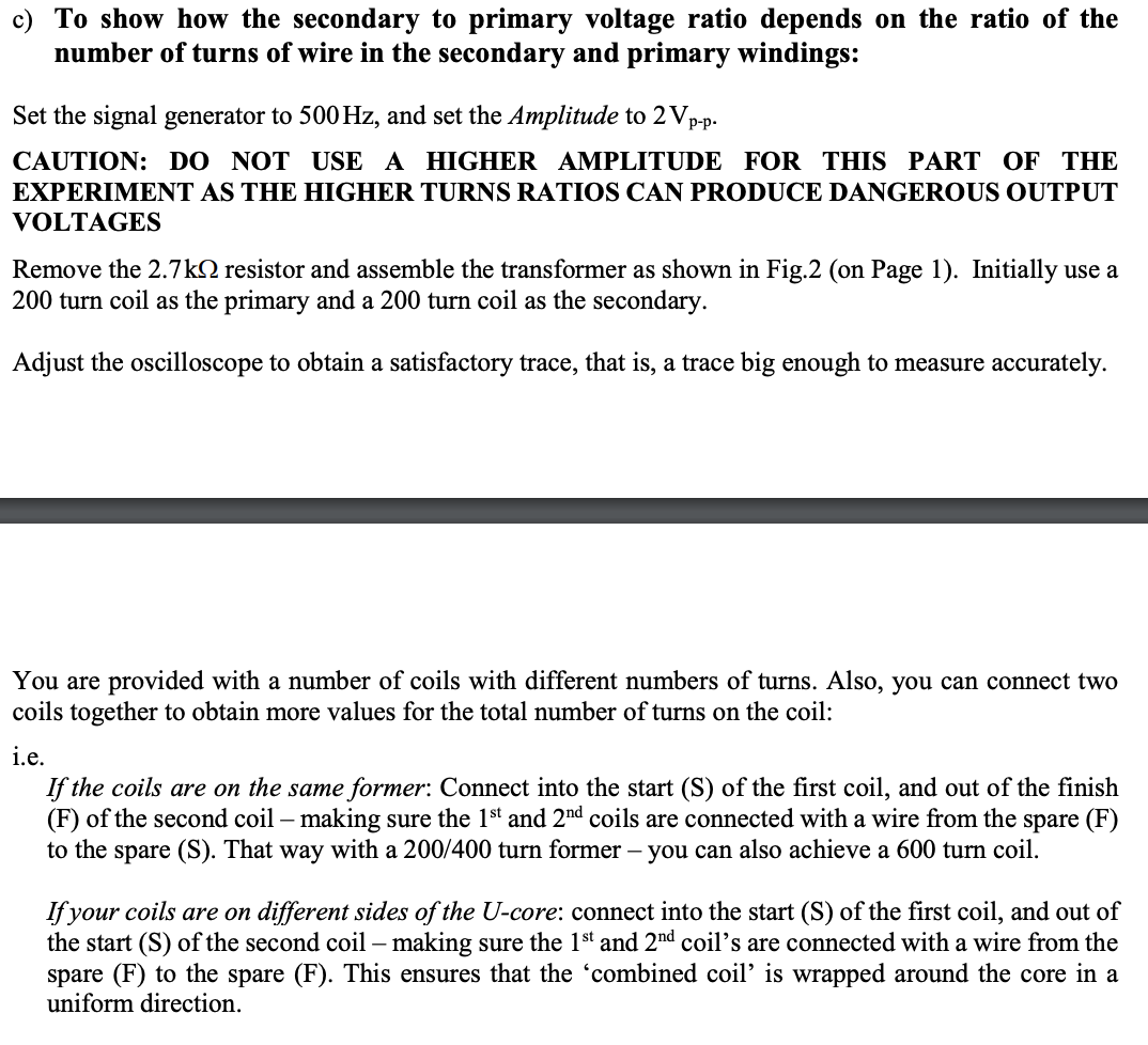 Question: Describe the experiments you have completed | Chegg.com