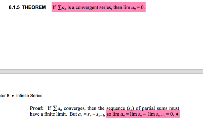 Solved can anyone explain to me how to get the lim sn-1 = | Chegg.com