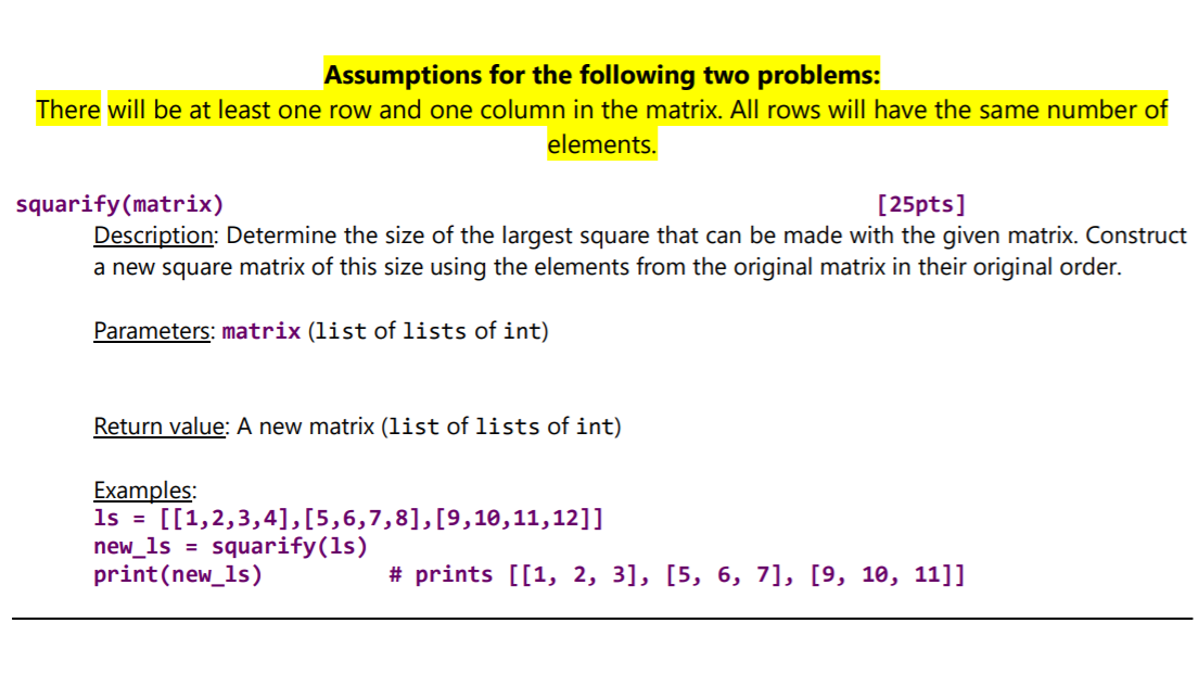 Solved Need help writing in python please comment in code | Chegg.com