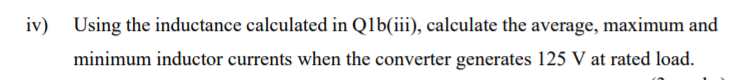 Solved (b) Figure Q1(b) shows a variable switched mode power | Chegg.com