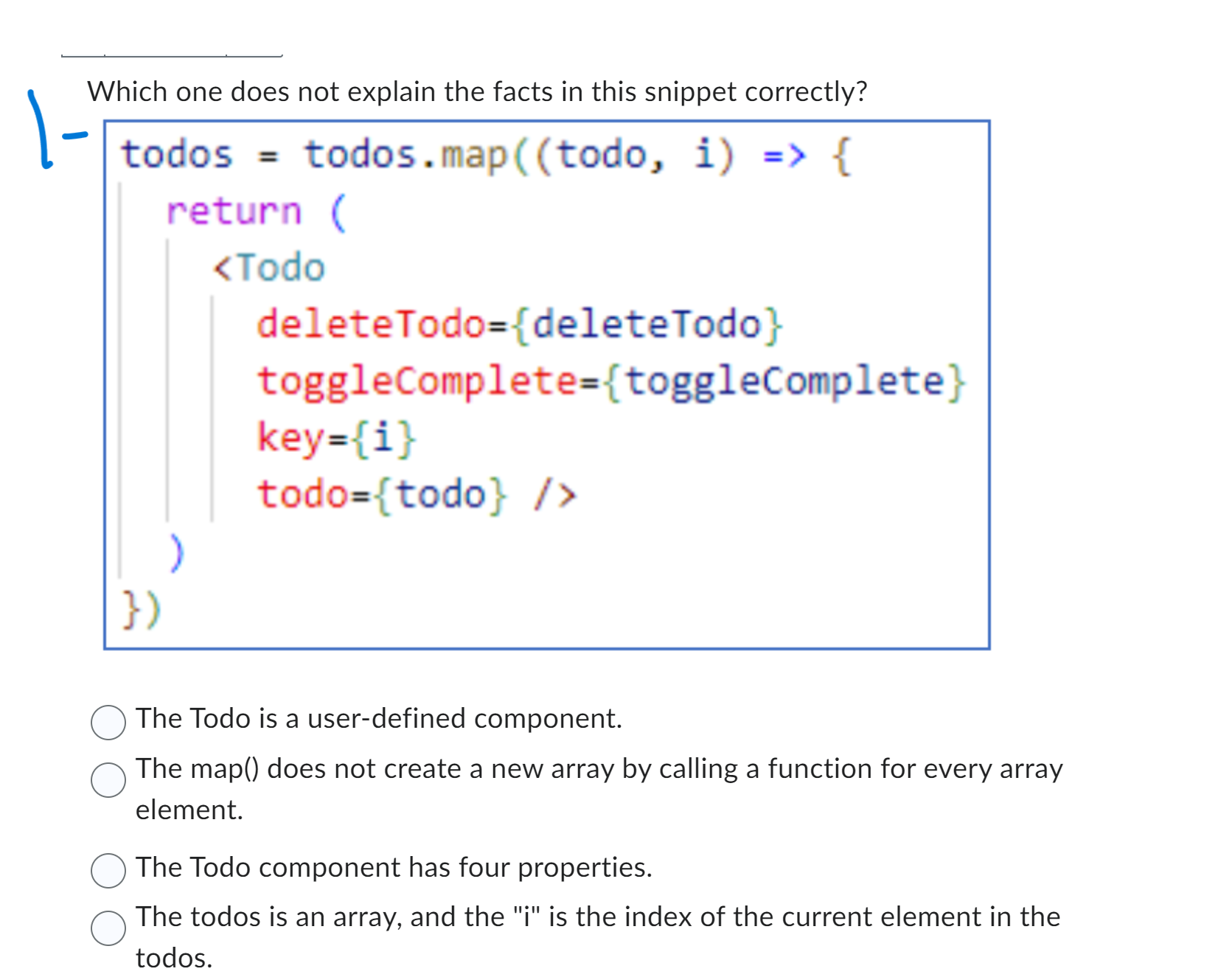 Solved const TabBar =({ setType, type })⇒( View style ={ | Chegg.com