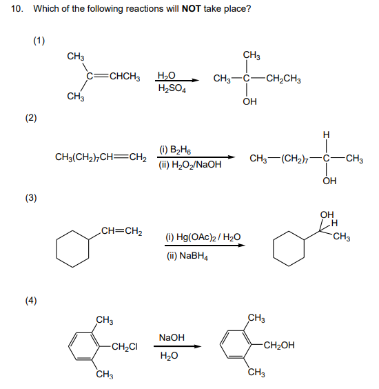 Solved 6. Dehydrohalogenation of alkyl halides is | Chegg.com