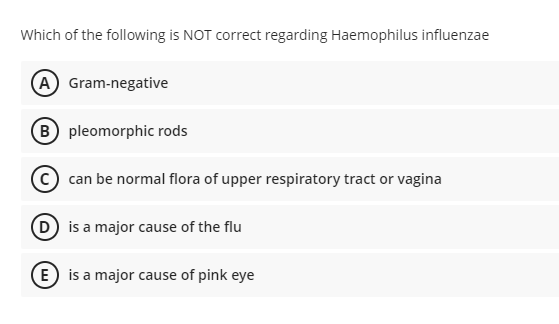 Solved Which of the following is NOT correct regarding | Chegg.com