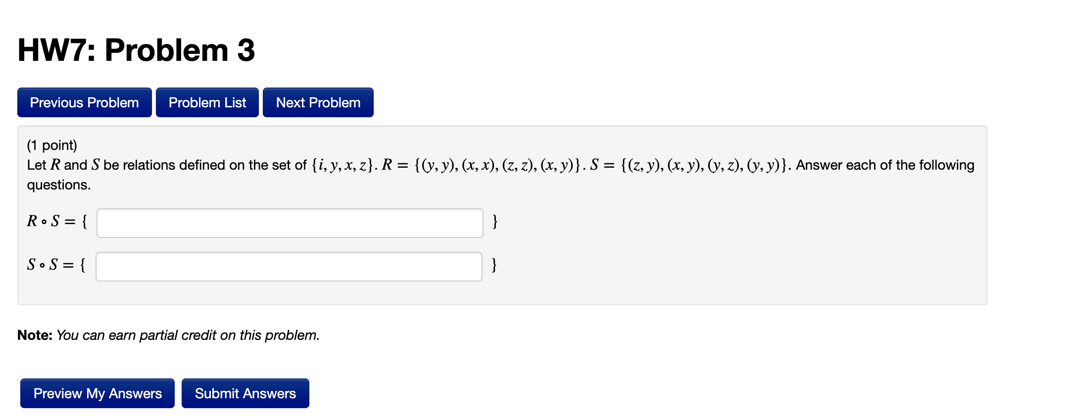Solved HW7: Problem 3 Previous Problem Problem List Next | Chegg.com