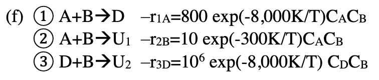 Solved For each of the following sets of reactions, describe | Chegg.com