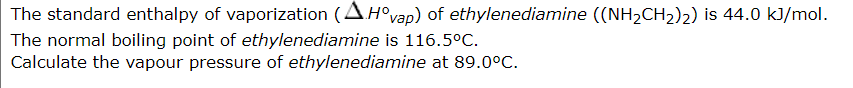 Solved The normal boiling point of methanol is 64.70∘C. At | Chegg.com