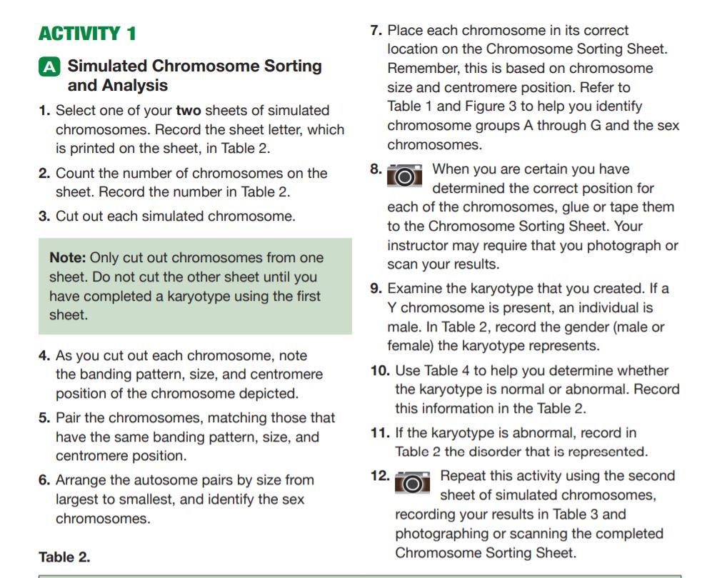 please help Pair the chromosomes, matching those | Chegg.com