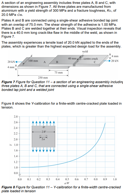 Solved A section of an engineering assembly includes three | Chegg.com