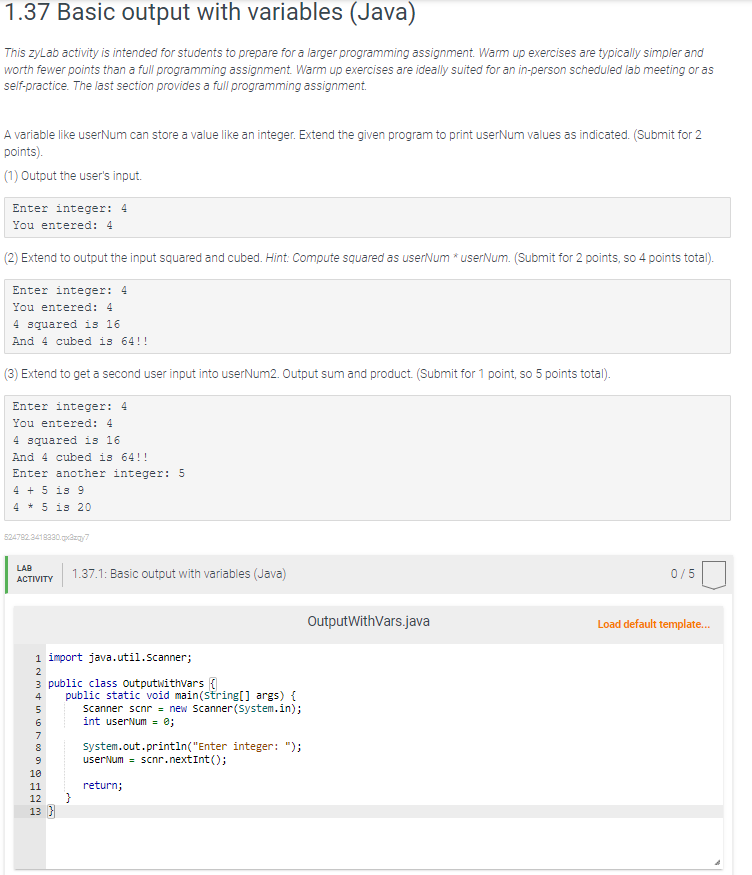 Solved I had the answer from other questions and understood | Chegg.com