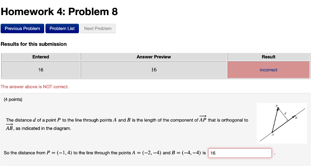 Solved Homework 4 Problem 8 Previous Problem Problem List 5691