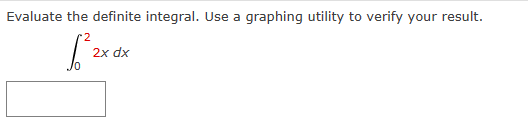 Solved Evaluate the definite integral. Use a graphing | Chegg.com