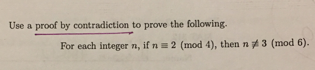 Solved Use a proof by contradiction to prove the following | Chegg.com