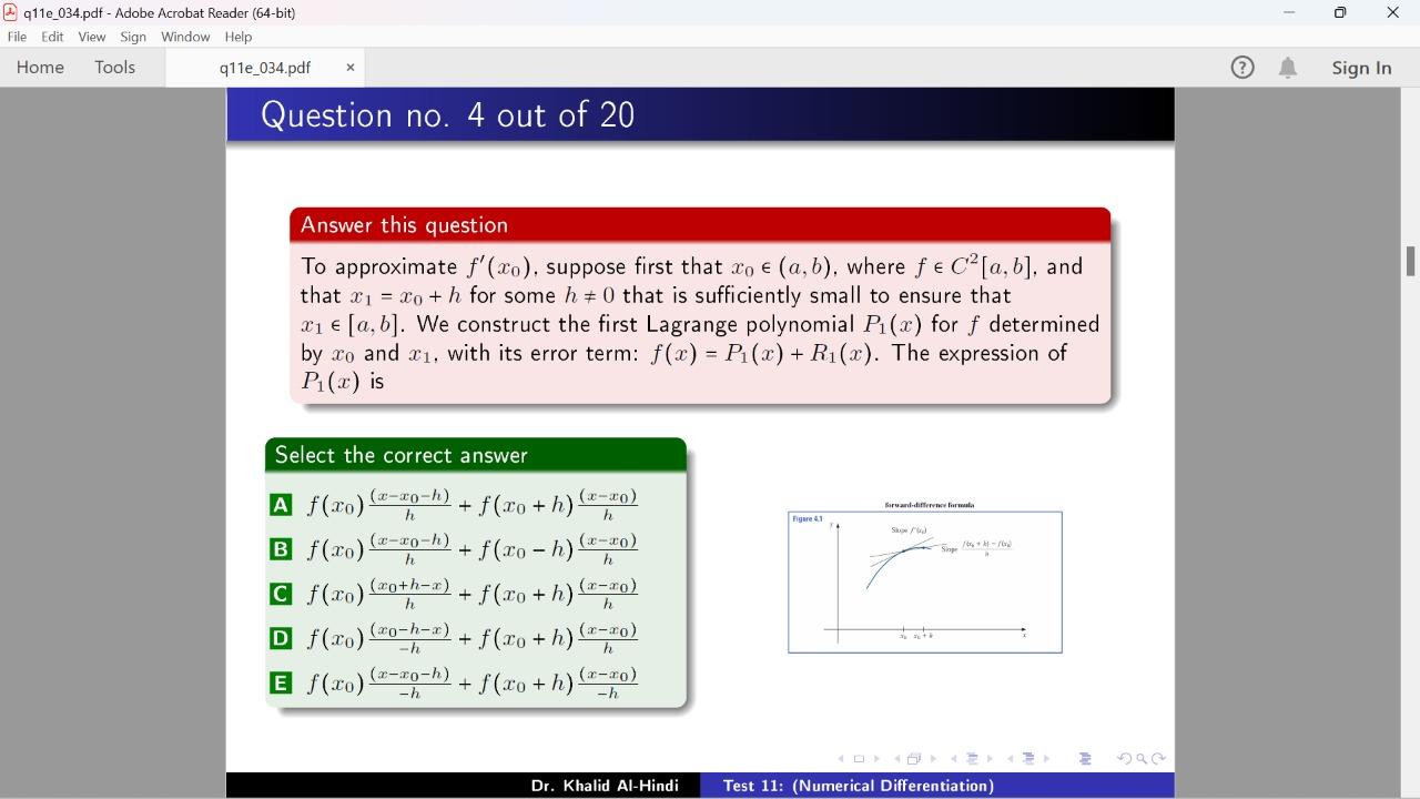 Solved Answer this question Use the three-point midpoint | Chegg.com